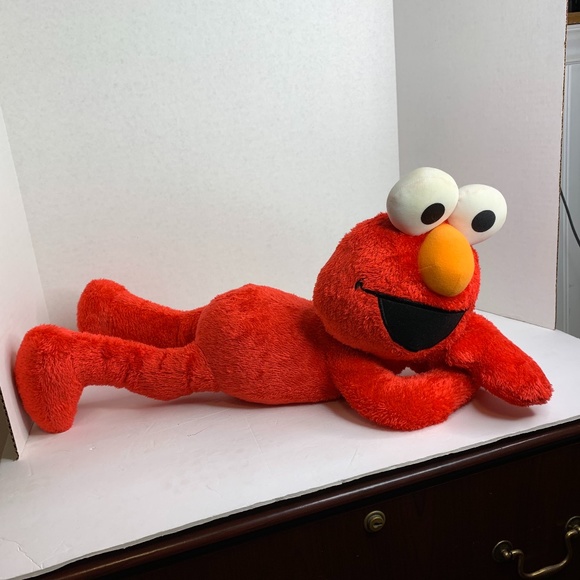 Fisher-Price | Toys | Fisher Price Sesame Street Plush Elmo L8472 Jumbo ...